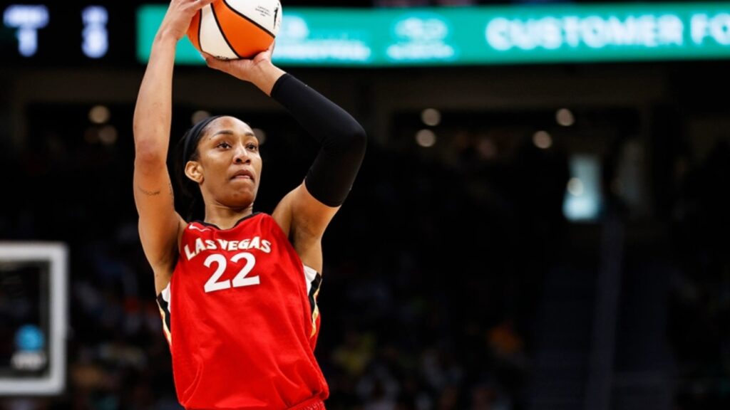 Las Vegas Aces won the third WNBA semi-finals playoff versus Seattle ...