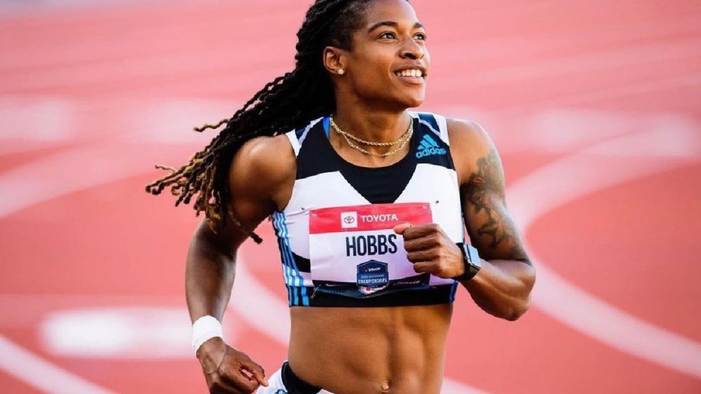 Aleia Hobbs won the gold at 100m in Lausanne – Femi Sports