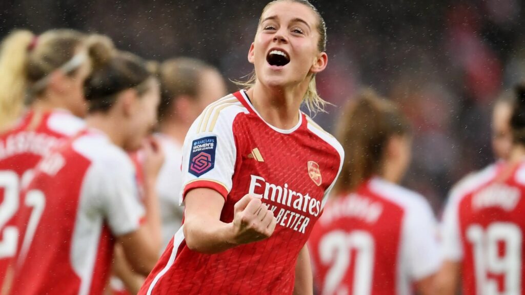 Arsenal WFC smashed Chelsea Women by 4-1 at their Emirates Stadium in ...