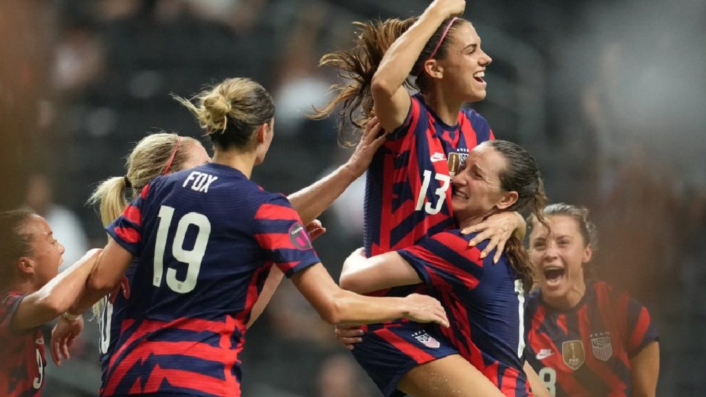 The USA won the CONCACAF Championship Women Play-offs final after a ...