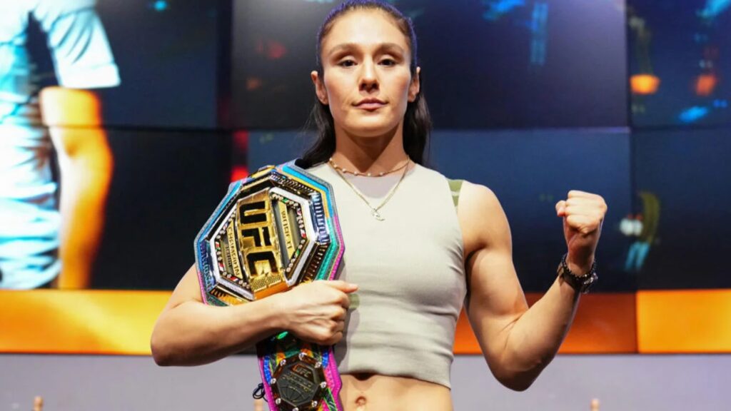 Alexa Grasso retained her UFC women's flyweight title after a disputed ...