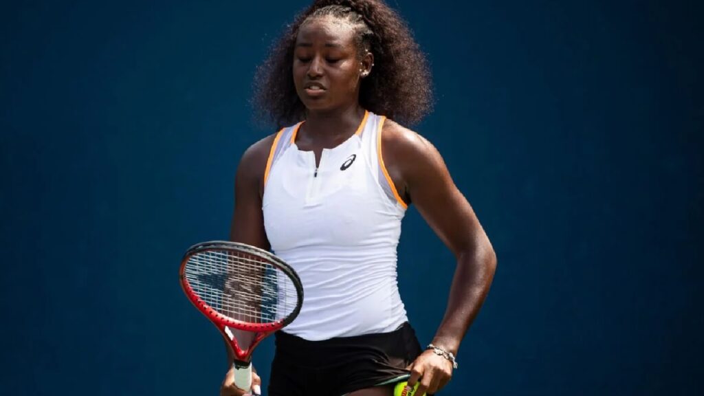 The 22-year-old Alycia Parks won the title of the WTA 250 Lyon Open ...