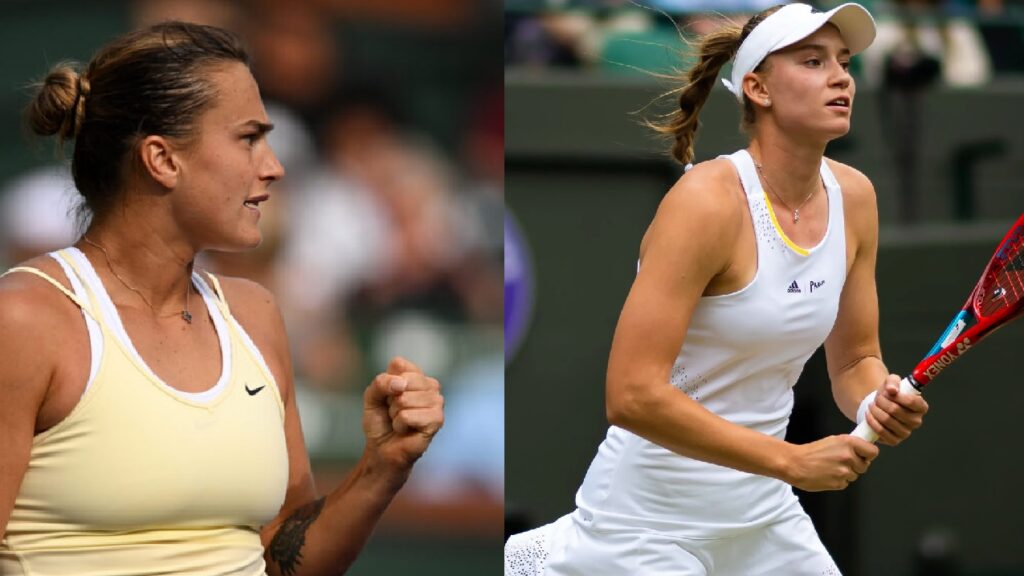 Aryna Sabalenka and Elena Rybakina will play at the final of the WTA ...