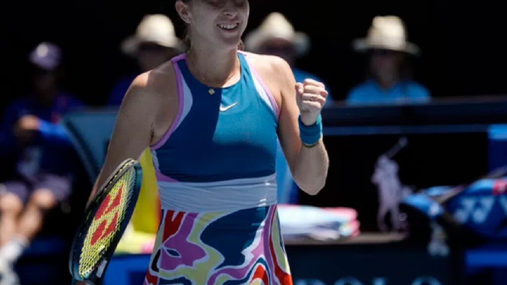 Belinda Bencic won the title at the WTA 500 Mubadala Abu Dhabi Open ...