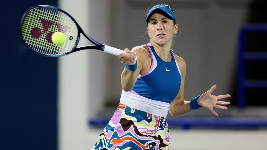 Belinda Bencic qualified for the third round of the WTA 500 Credit One ...