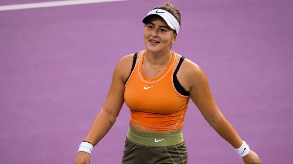 Bianca Andreescu qualified for the second round of the WTA 250 Thailand ...