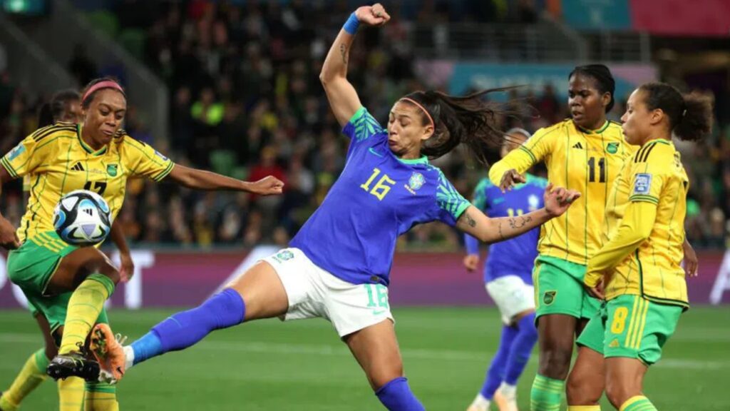 Jamaica knocked Brazil out of the FIFA Women’s World Cup after a ...