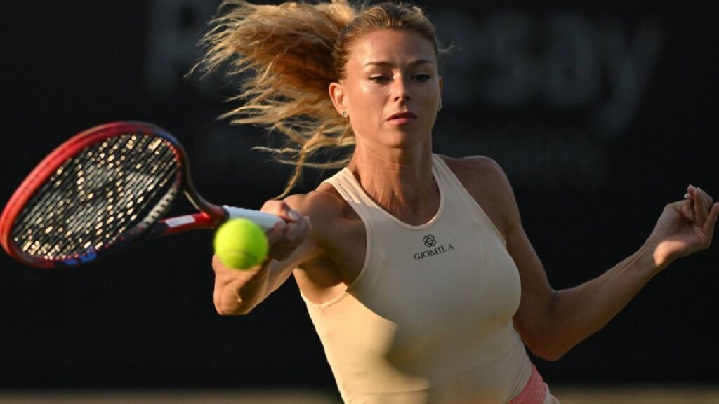 Camila Giorgi continued with her perfect performance at the WTA 1000 ...