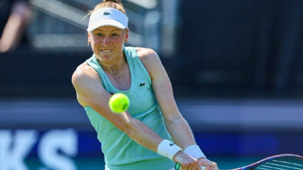 Celine Naef continues with her strong performance at the WTA 250 Libema ...