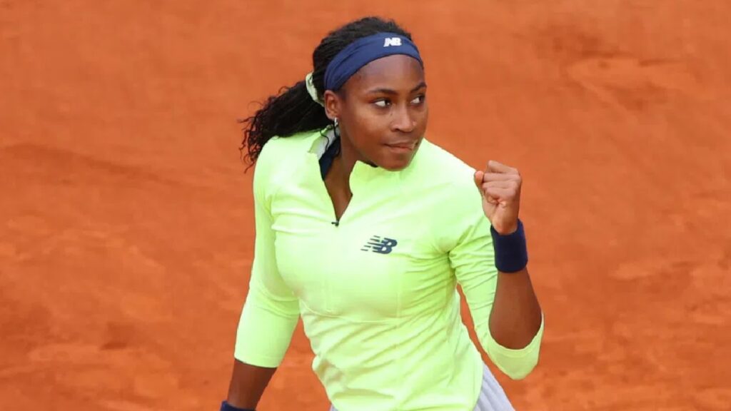 Cori Coco Gauff advanced to the second round of the Roland Garros ...