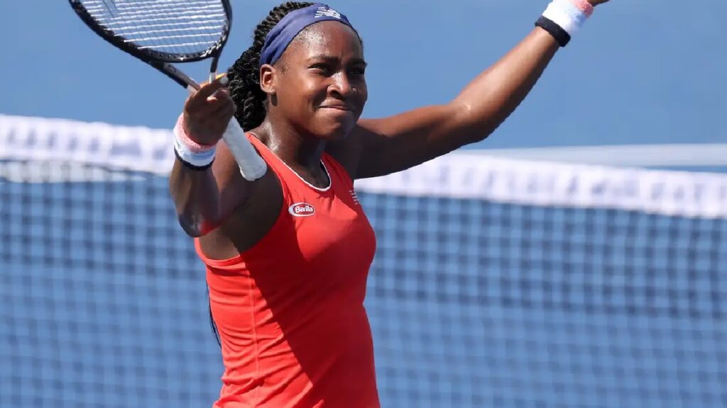 Top-seeded and defending champion Cori Coco Gauff advanced to the ...