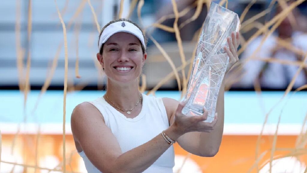 Aryna Sabalenka started the 2024 season with a convincing victory ...