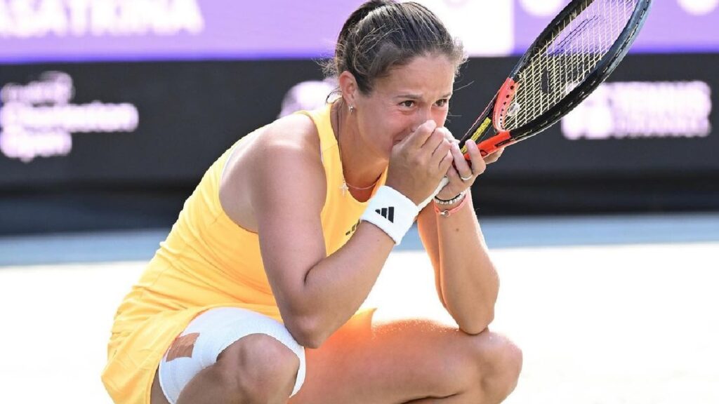 Daria Kasatkina advanced to the quarter-finals of the WTA 500 Toray Pan ...