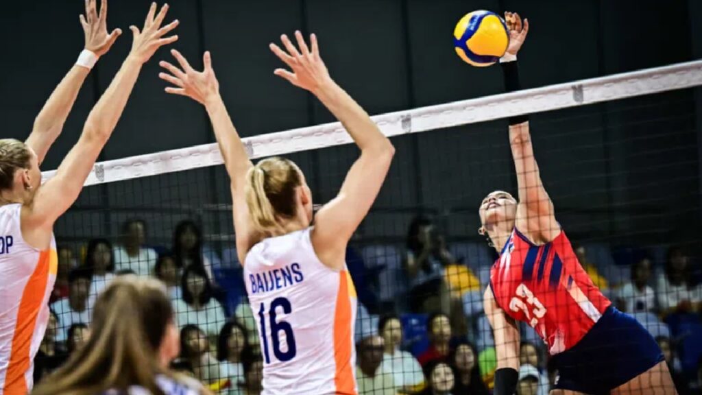 The Dominican Republic women's volleyball team qualified for the Paris ...