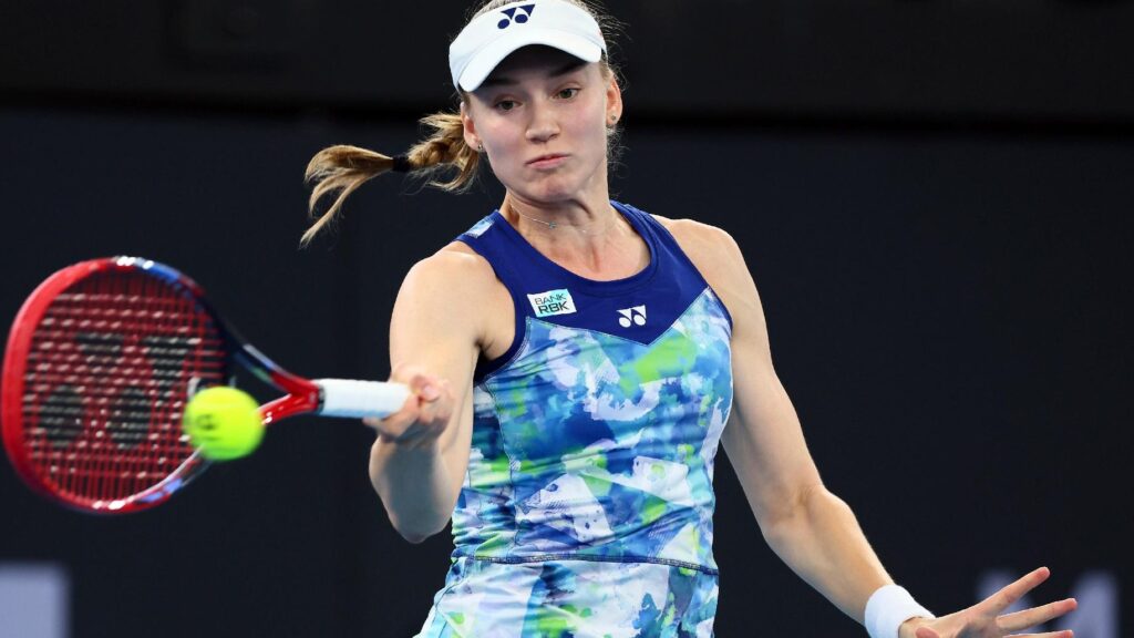 Elena Rybakina qualified for the quarter-finals of the WTA 500 Adelaide ...