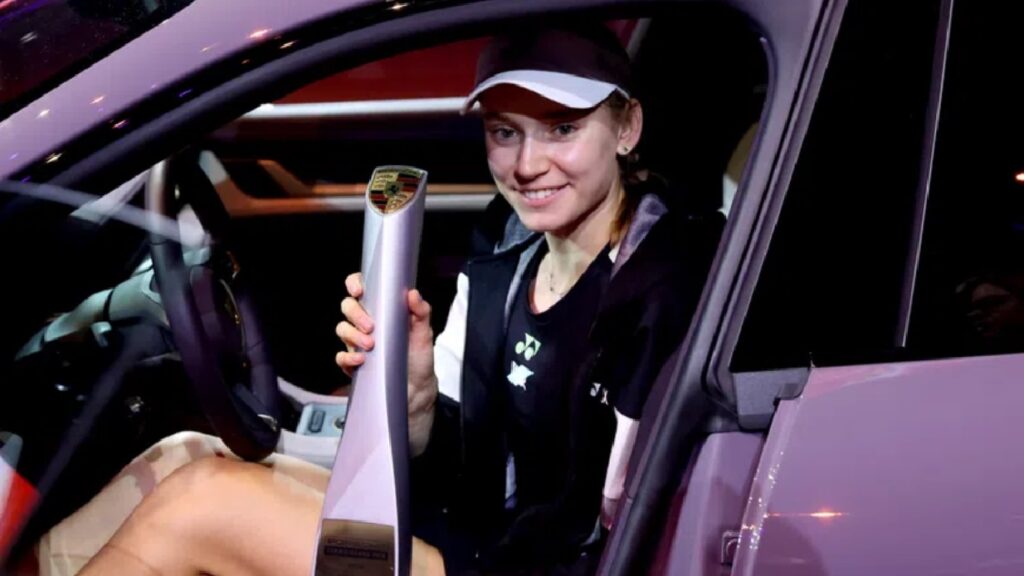 Elena Rybakina won the title at the WTA 500 Porsche Tennis Grand Prix ...