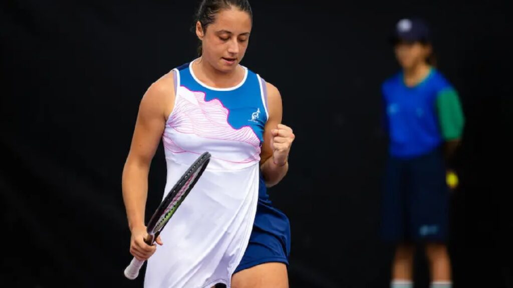Elisabetta Cocciaretto eliminated Sofia Kenin to reach the final of the ...