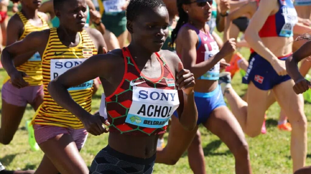 Athletics rising star Emmaculate Anyango Achol received a provisional ...