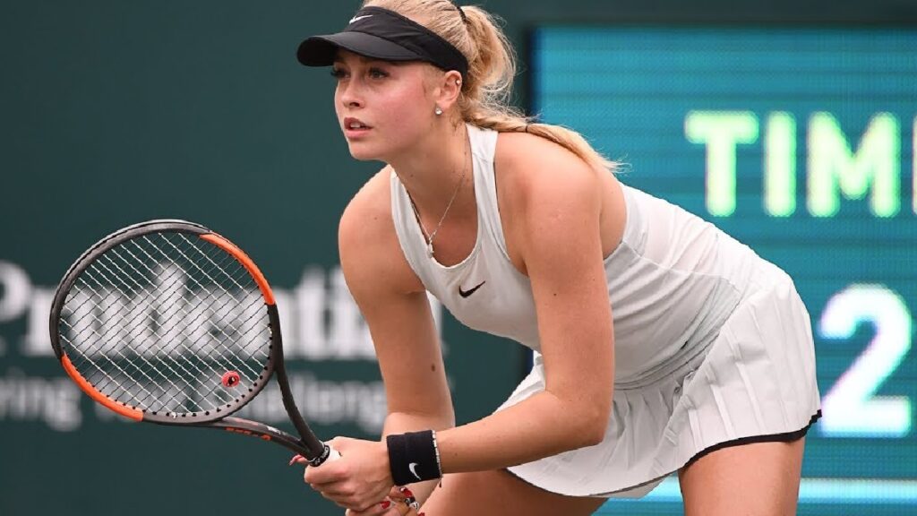 Fanny Stollar qualified for the quarter-finals of the WTA 250 Hungarian ...