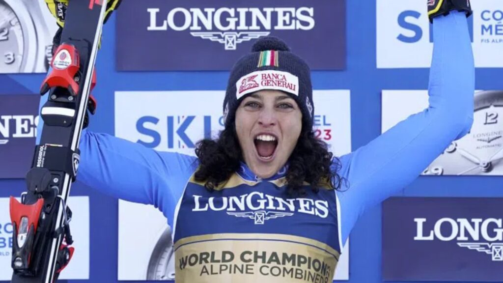 Federica Brignone won the second women's giant slalom of the Alpine ...