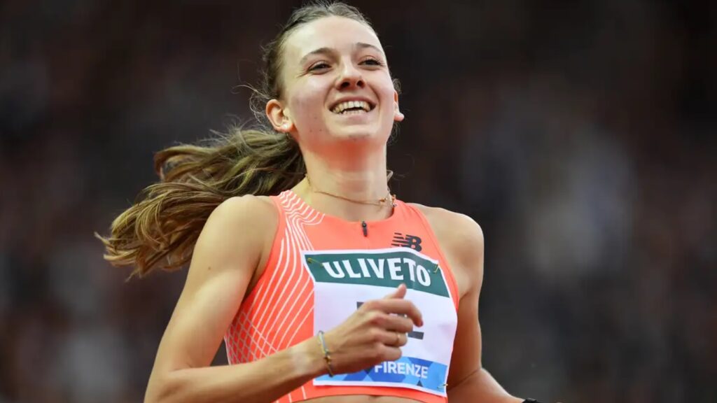 Femke Bol set a 400m hurdles meeting record at the Brussels Diamond ...
