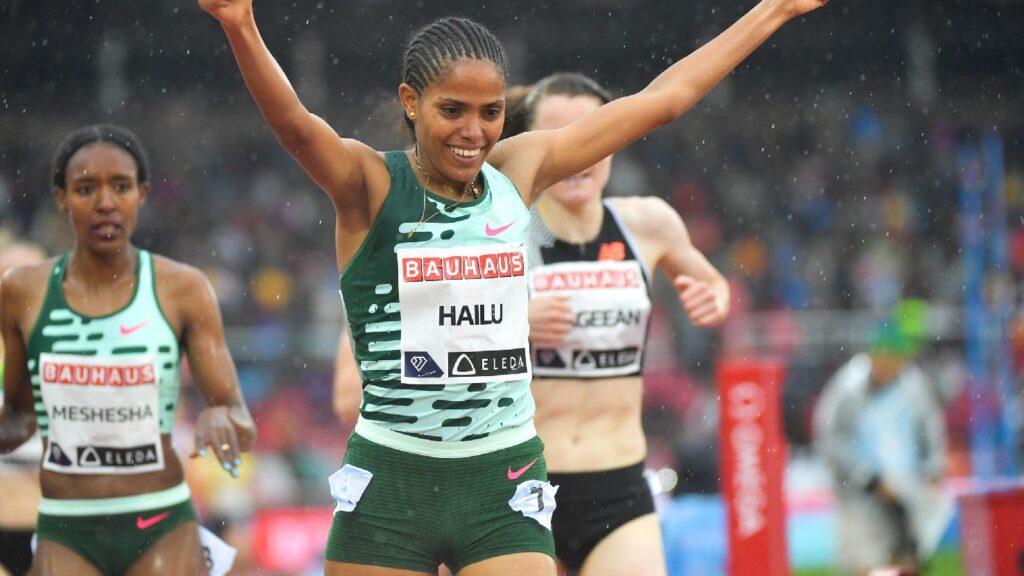 Freweyni Hailu dominated the 3000m event at the Silesia Diamond League - Femi Sports