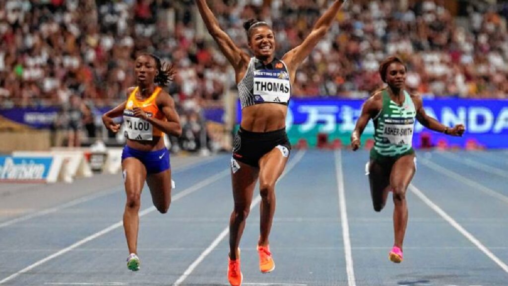 Gabby Thomas won the USATF Championships in 200m - Femi Sports
