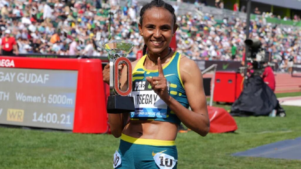 Gudaf Tsegai: I was angry that I did not bring two medals from the ...