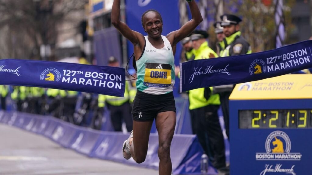 Hellen Obiri won the Boston Marathon - Femi Sports