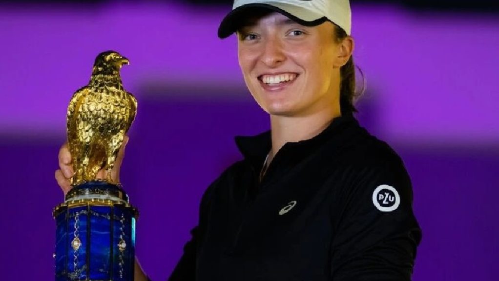 Iga Swiatek won the title of the WTA 1000 Qatar Open in Doha - Femi Sports