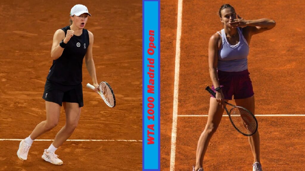 Top seeds Iga Swiatek and Aryna Sabalenka will play in the final of the ...
