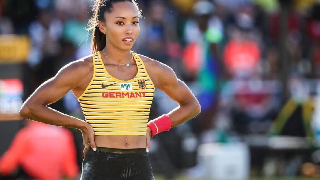 German athlete Jacqueline Otchere - Femi Sports