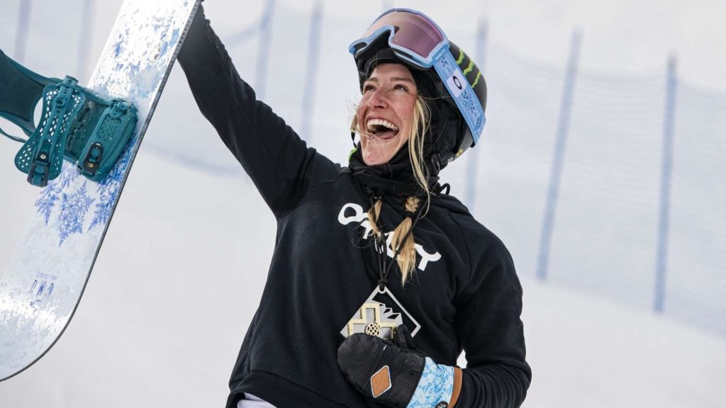 Two-time Olympic champion Jamie Anderson complains that the Beijing ...
