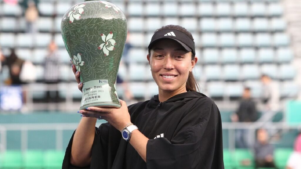 Top-seeded Jessica Pegula won the title at the WTA 250 Korea Open in ...