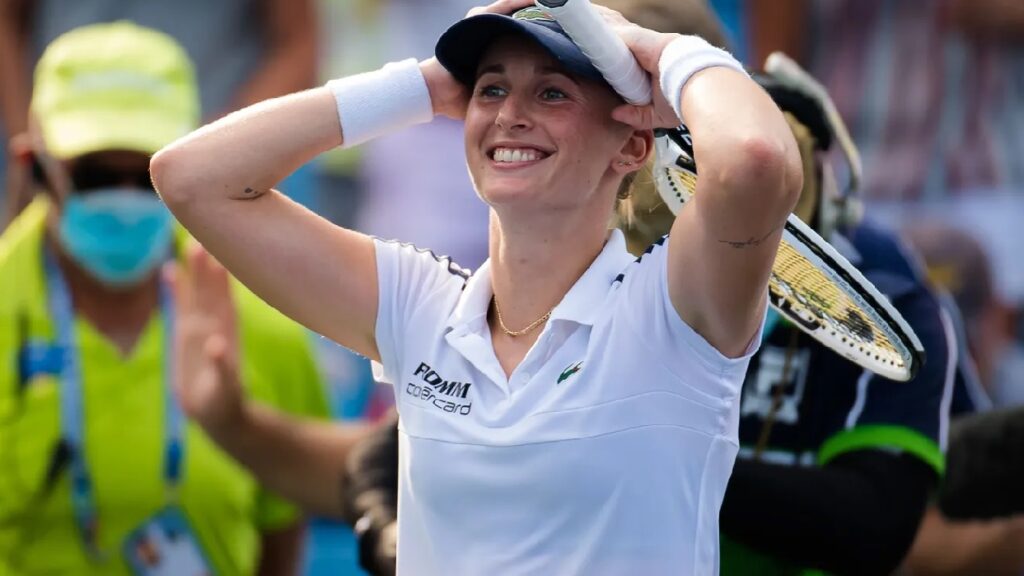 Jil Teichmann qualified for the second round of the WTA 250 Tallinn ...