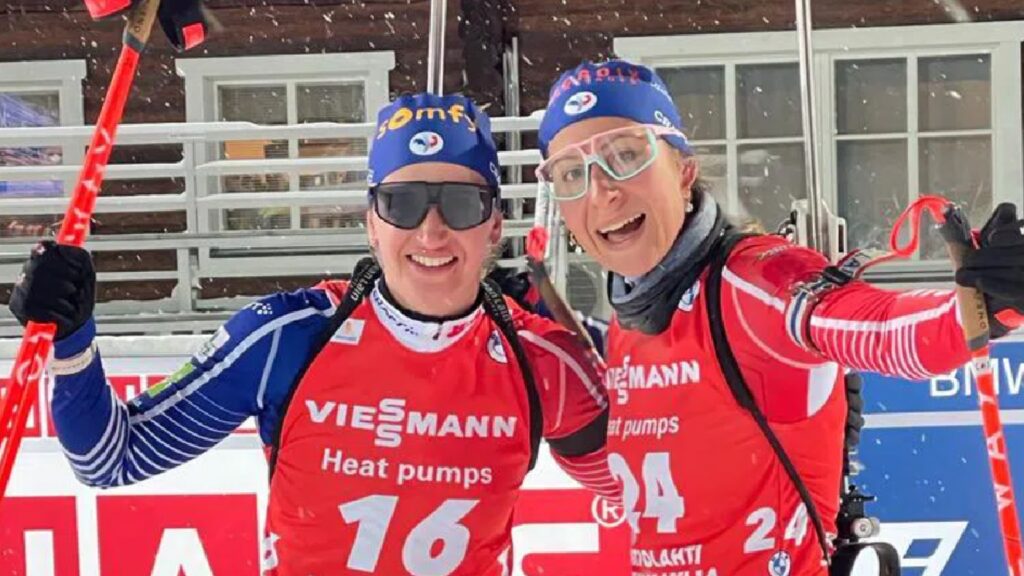 Julia Simon won the women’s 10km pursuit at the Biathlon World Cup in ...