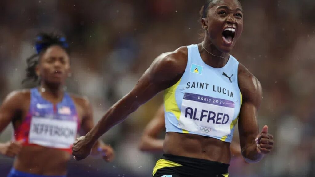 Julien Alfred won the Diamond 100m title - Femi Sports