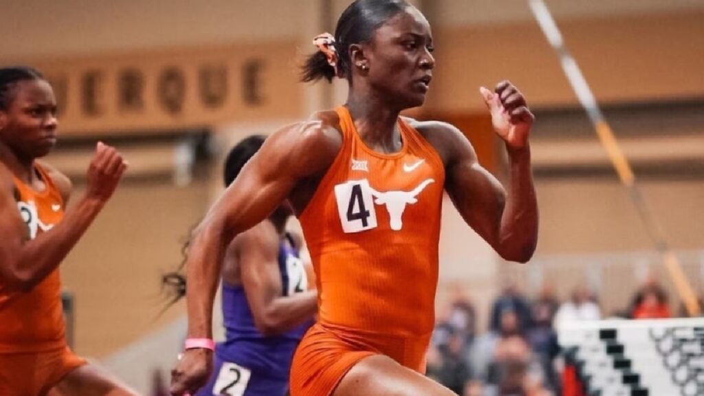 Julien Alfred remained only 0.02 sec away from the world record in the ...