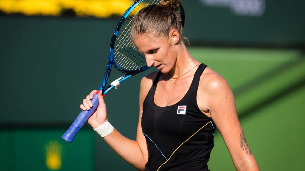 Karolina Pliskova qualified for the second round of the WTA 500 Toray ...