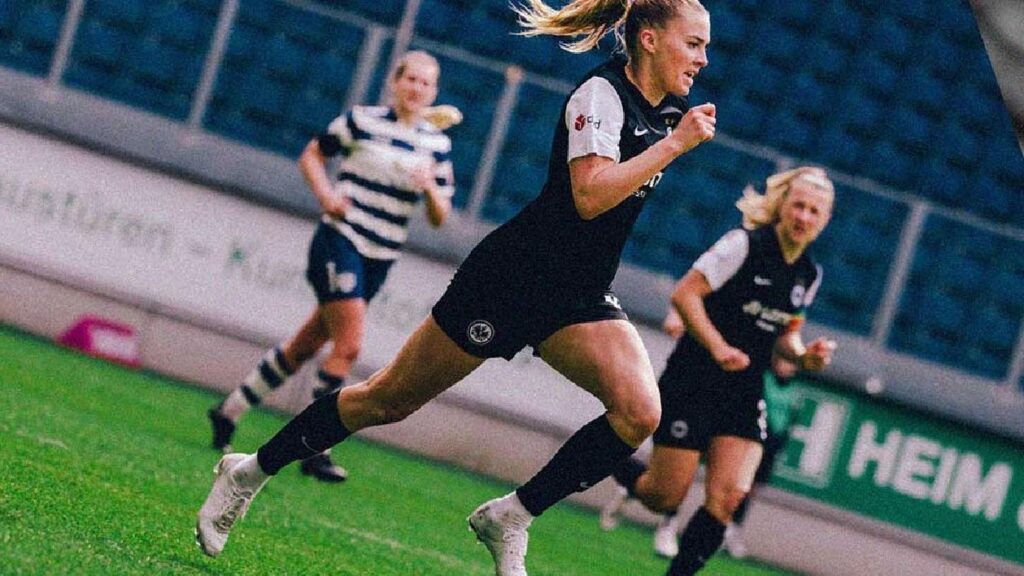Eintracht Frankfurt approaches the leaders of German Bundesliga Women ...