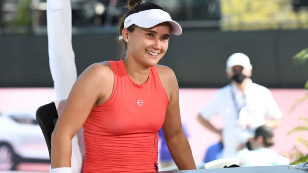 Lauren Davis advanced to the second round of the WTA 250 Auckland ...