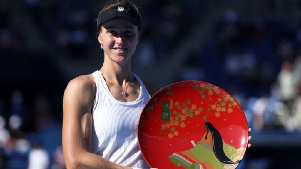 Liudmila Samsonova won the title at the WTA 500 Toray Pan Pacific Open ...