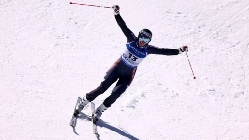 Maria Therese Tviberg won the women's parallel giant slalom at the ...