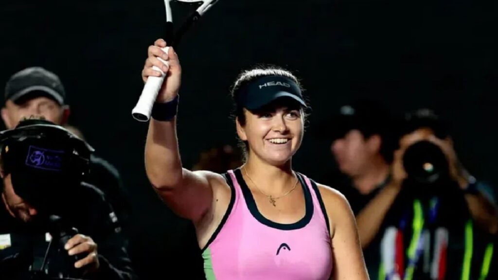 Marina Stakusic surprisingly eliminated top-seeded Jelena Ostapenko in ...