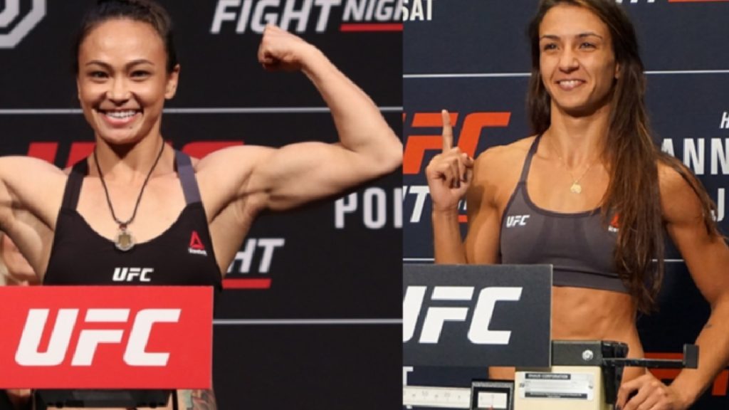 The fight between Michelle Waterson and Amanda Ribas was postponed for ...