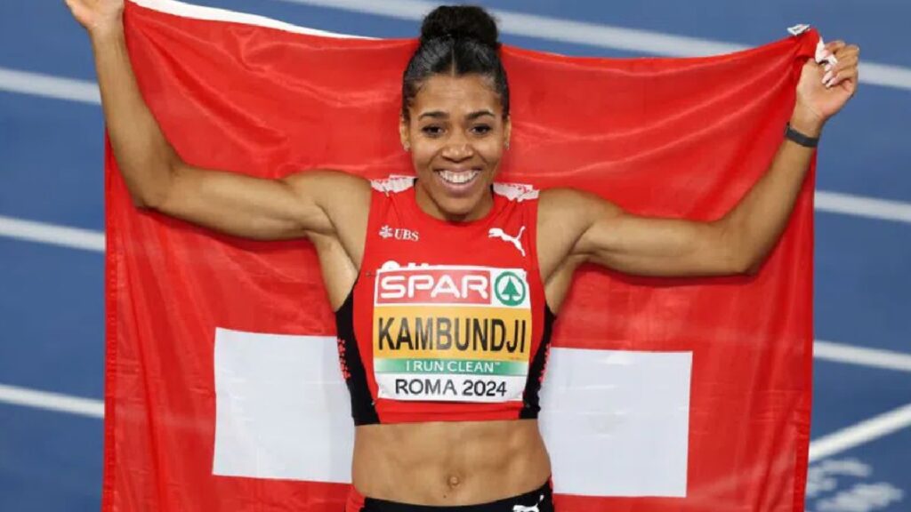Mujinga Kambundji defended her European 200m title at the Roma European ...