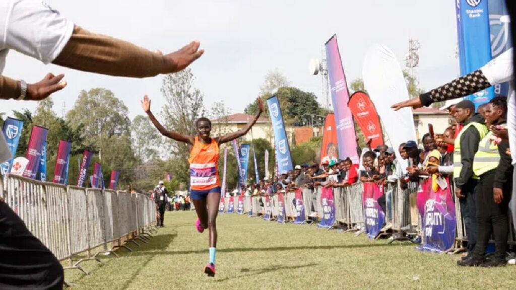 Kenyan athletes were fastest at the "home" half marathon in Nakuru ...
