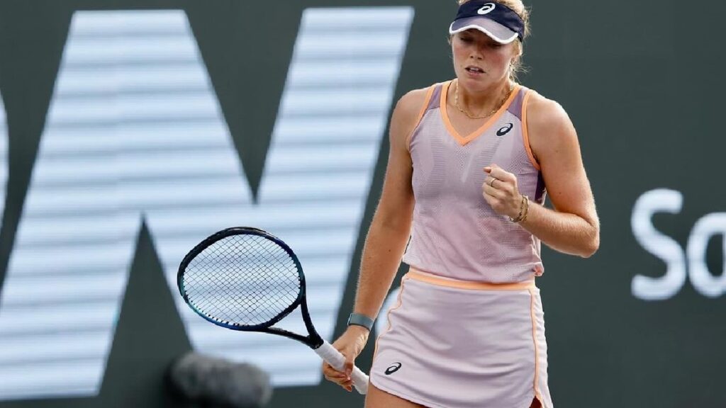 Olivia Gadecki eliminated Sloane Stephens at the start of the WTA 500 ...