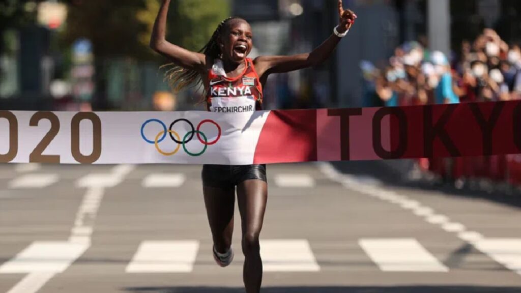 Peres Jepchirchir will compete at the London Marathon - Femi Sports