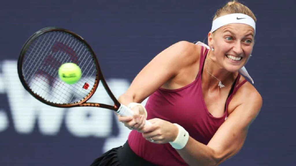 Petra Kvitova withdrew from the WTA 500 Porsche Tennis Grand Prix clay ...